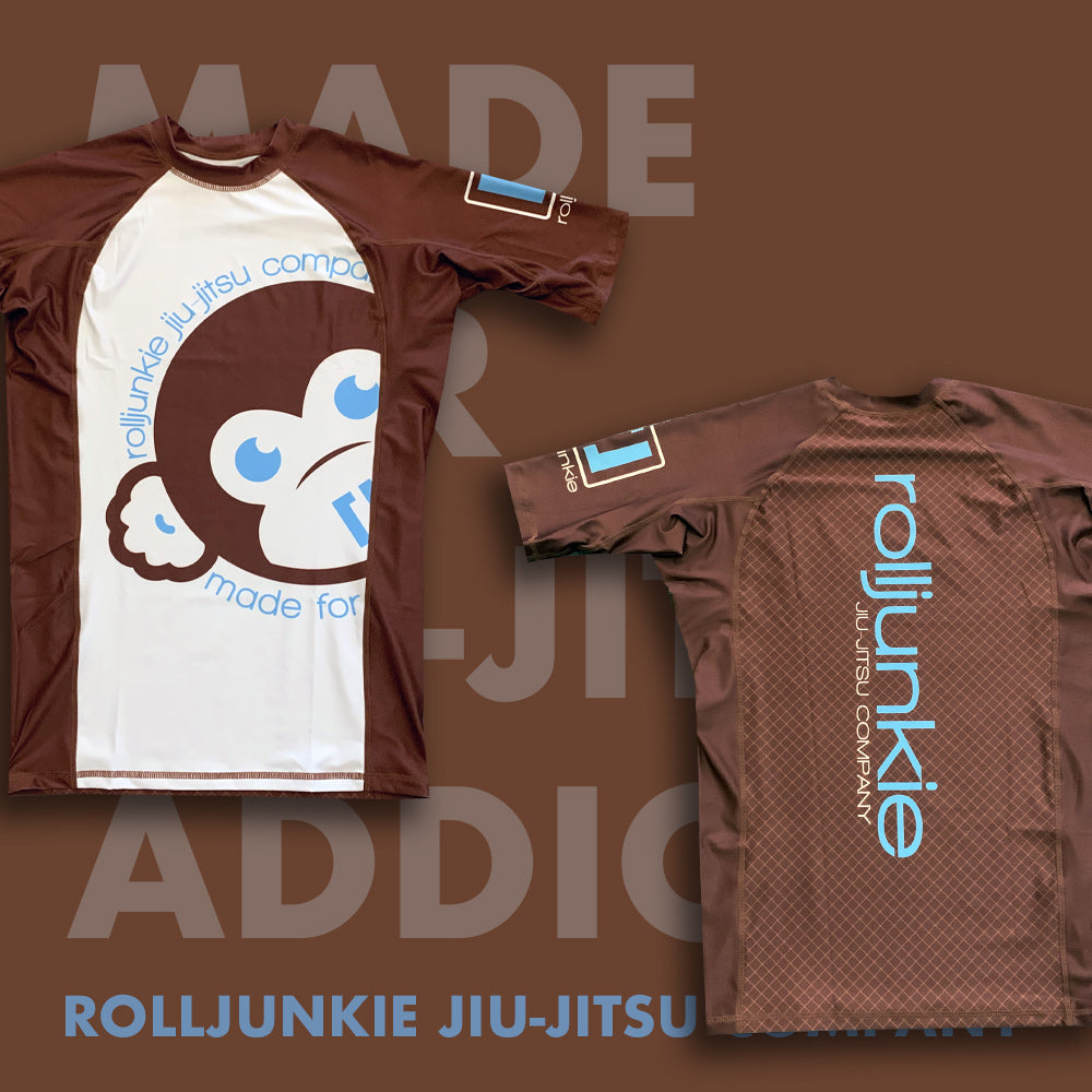 Brown Ranked BJJ Rash Guards – Rolljunkie