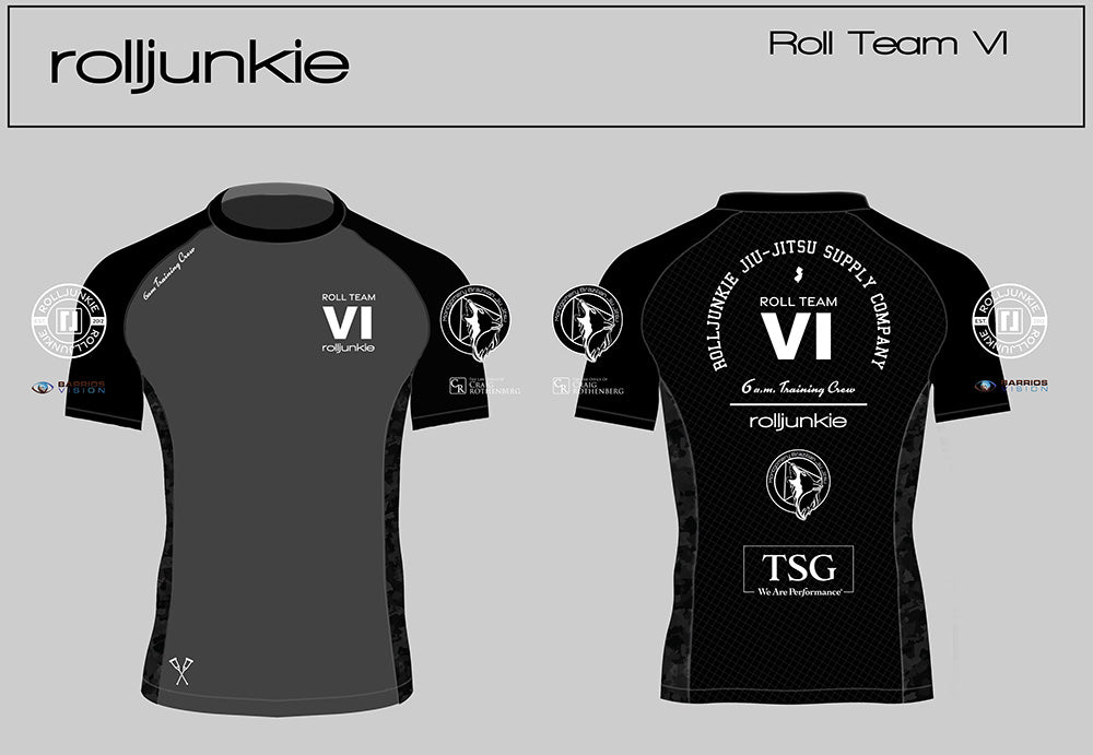 Montgomery BJJ Roll Team VI Rash Guard – Rolljunkie